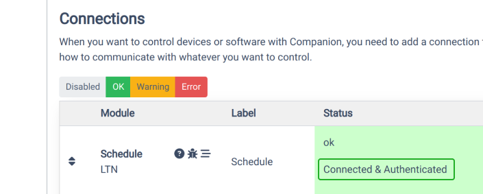 Using Bitfocus Companion / Stream deck – LTN help center
