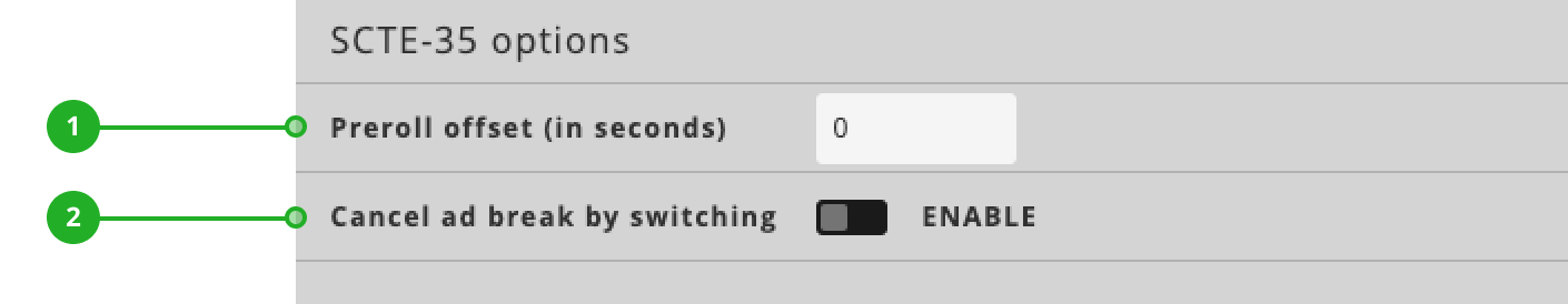 SCTE-35 options – LTN help center