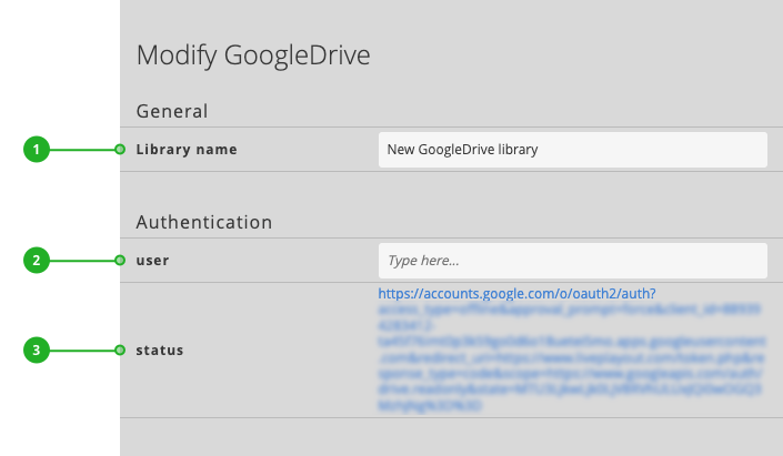 Connect Google Drive as external library – LTN help center
